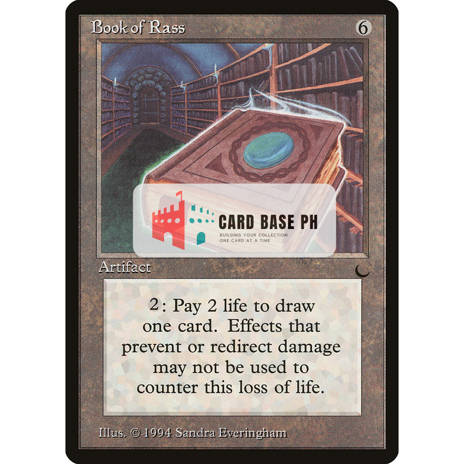 Book of Rass - Magic the Gathering Trading Card | Shopee Philippines