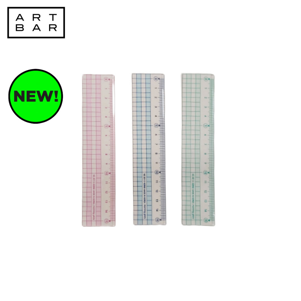 Morning Glory Plastic Ruler 30112-82856 15cm 6In 1000 Color Grid - Art ...