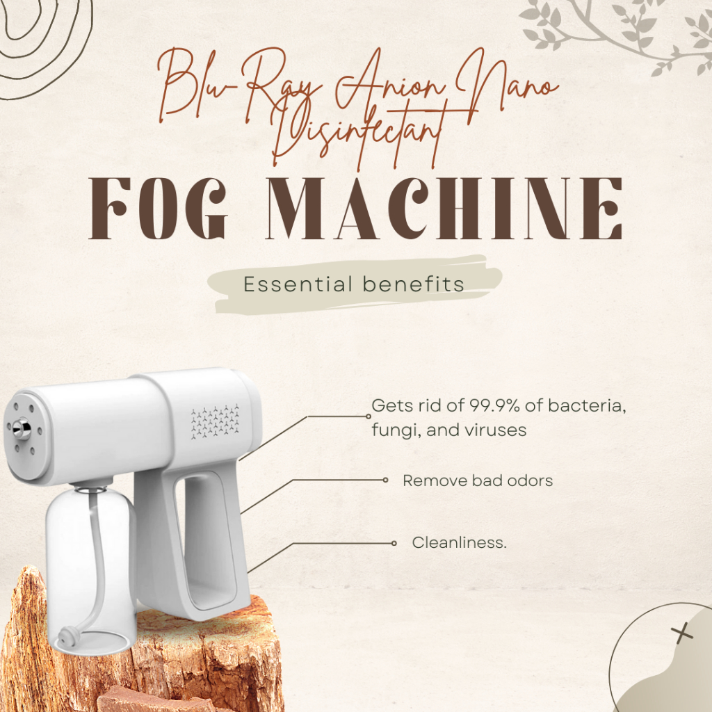HOMIFY Blu-Ray Anion Nano Disinfectant Fog Machine | Shopee Philippines