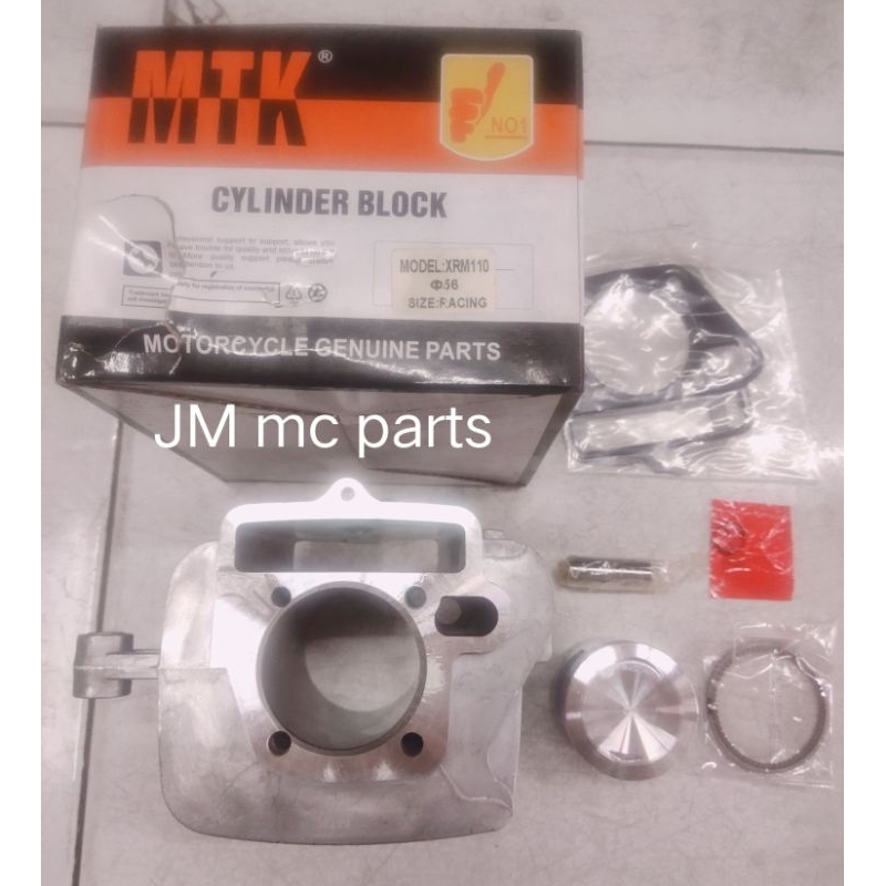 MTK cylinder block for Honda XRM110 56mm | Shopee Philippines