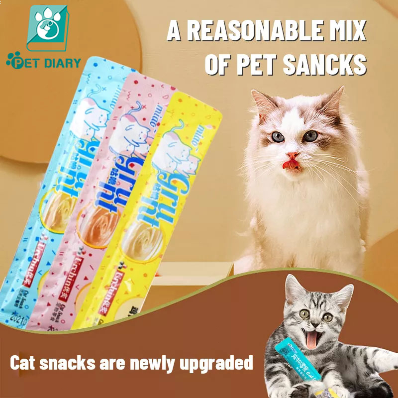 Cat Treats Per Stick Wet Cat Snacks Stick Multi Flavor Options Pet ...