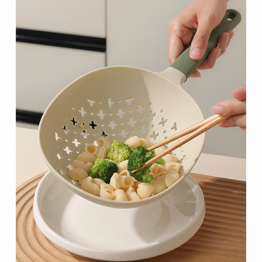 Kitchen Colander Scoop Strainer Drain Pasta And Vegetables High ...