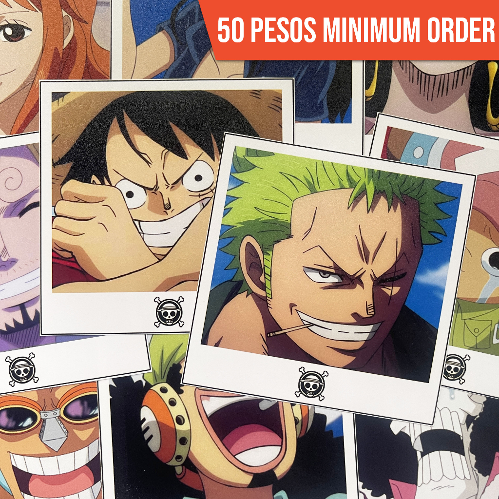 One Piece Anime Square Prints | Shopee Philippines