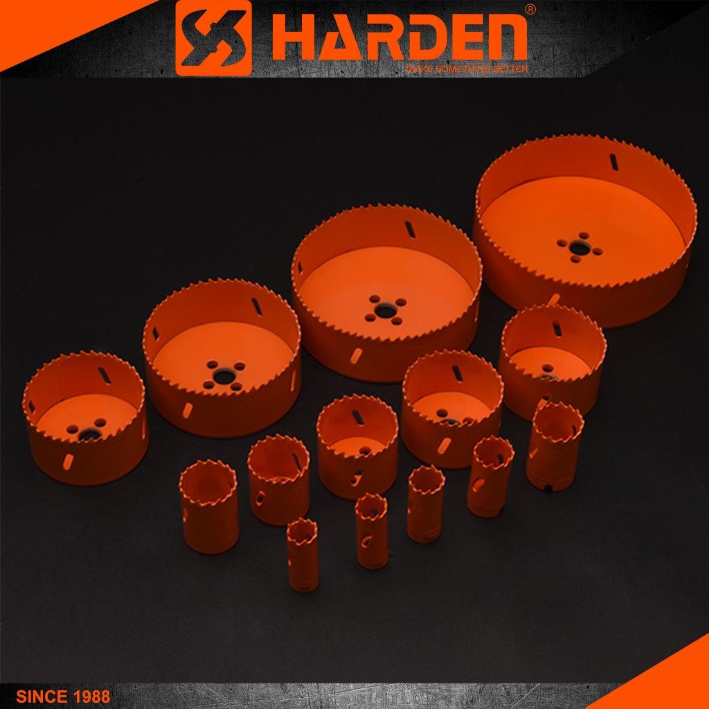 Harden 18mm - 76MM Bi-Metal Hole saw Cutter Hole Saws 16-64mm HSS BI ...