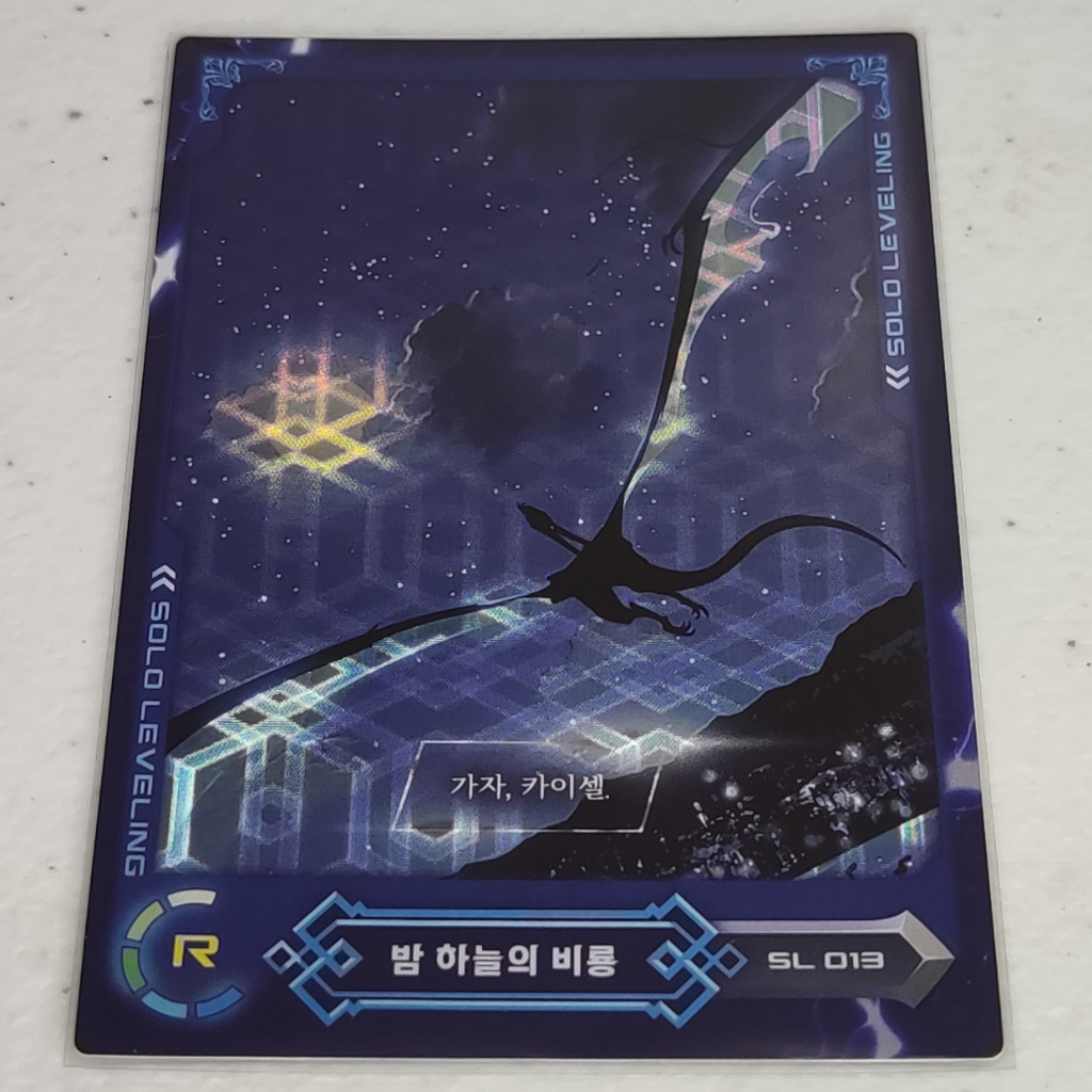 Solo Leveling D&C Webtoon Official Cards Volume 1 R SL 013 | Shopee ...