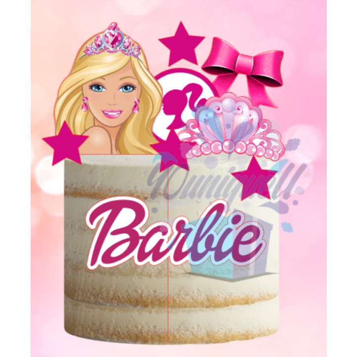 Barbie Printed Cake Toppers | Shopee Philippines