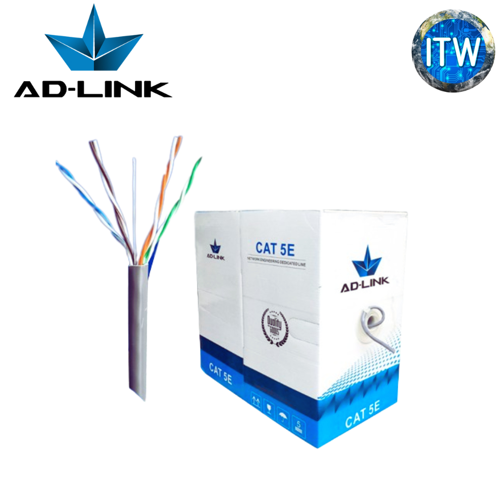 ITW | AD-Link UTP Cat5E 305 Meter Cable Grey | Shopee Philippines