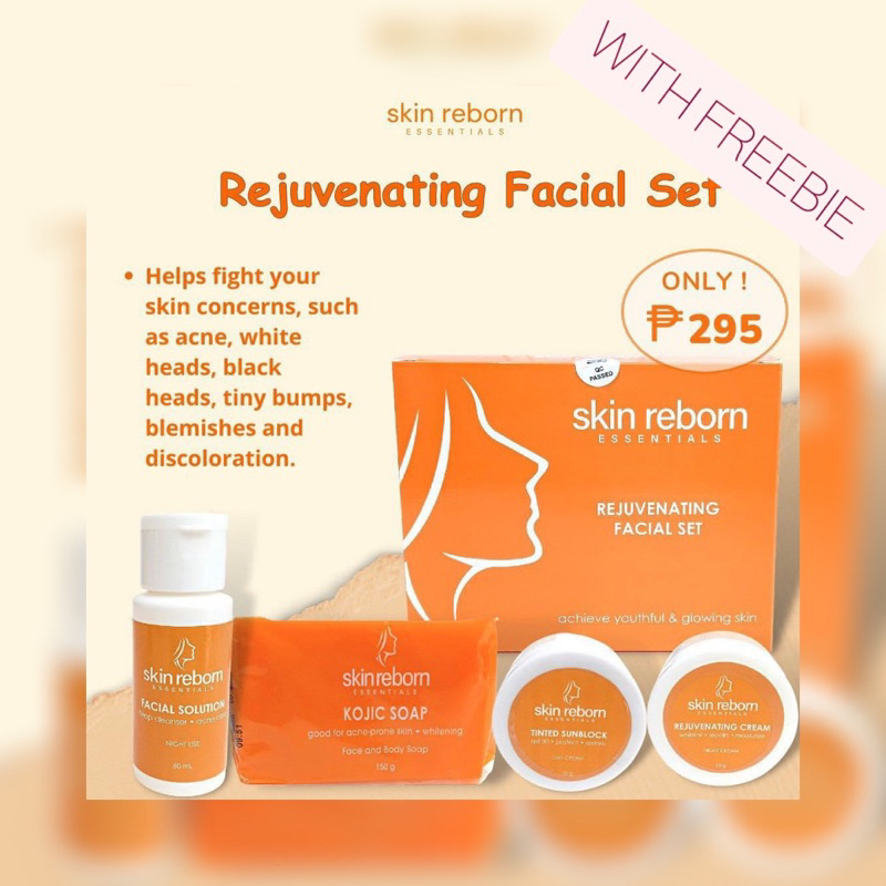 Skin Reborn Essentials Rejuvenating Set | Shopee Philippines