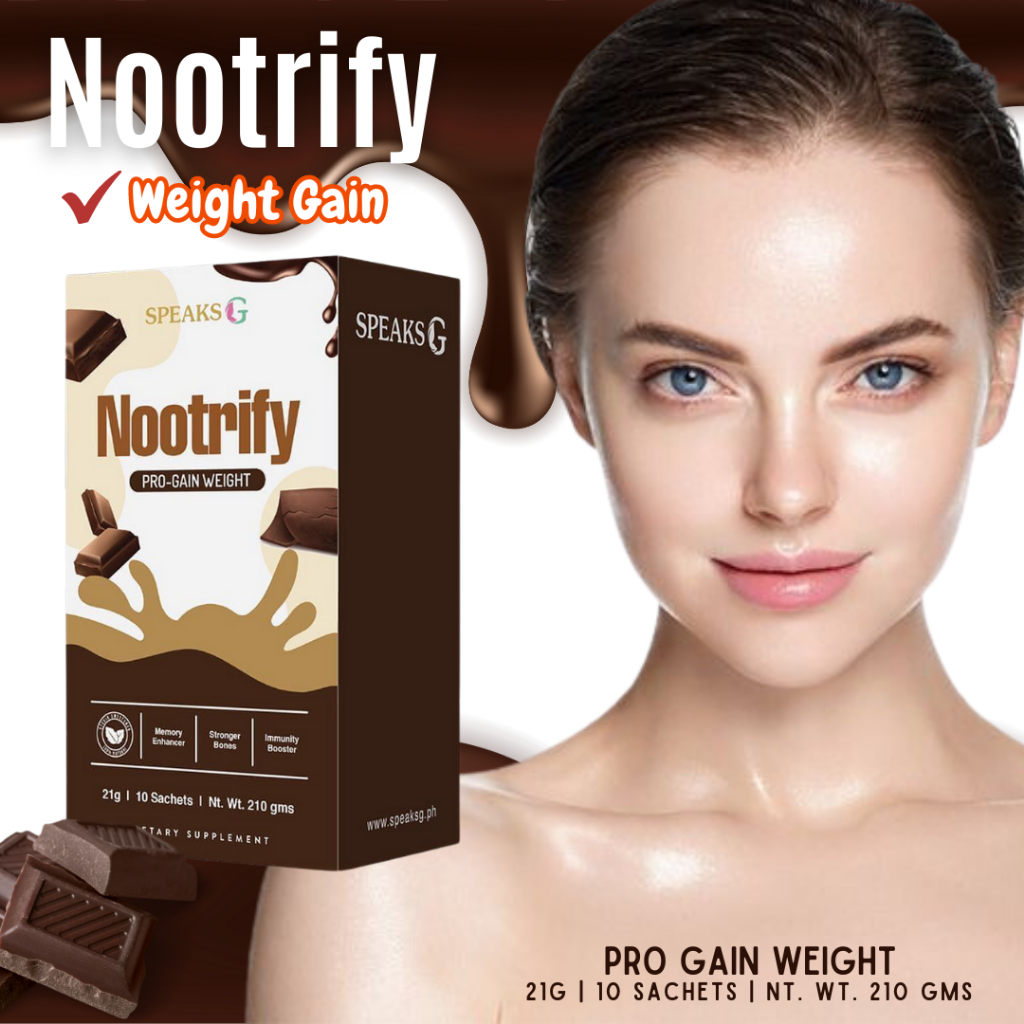 Nootrify | Pro-Gain Weight | 21g | 10 sachets | Boost Metabolism ...