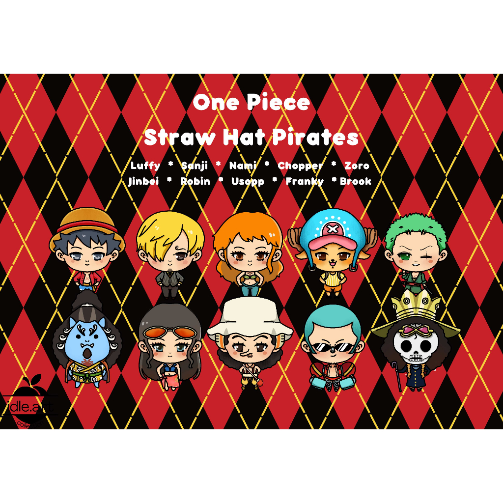 One Piece Characters Sticker Pack ( Full Set Only ) | Shopee Philippines