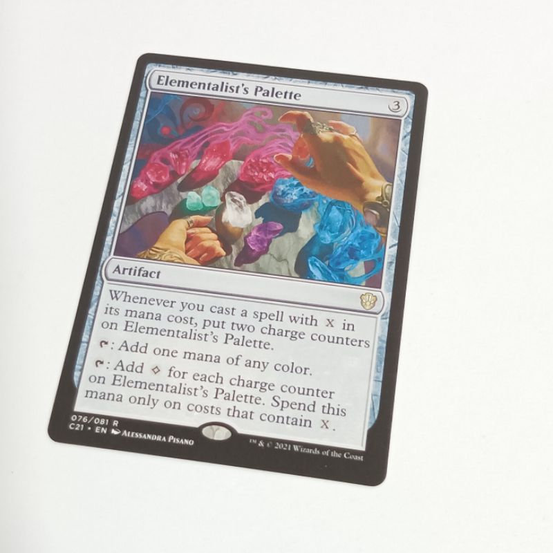 MTG Card ELEMENTALIST'S PALETTE Magic the Gathering Trading Card Game ...