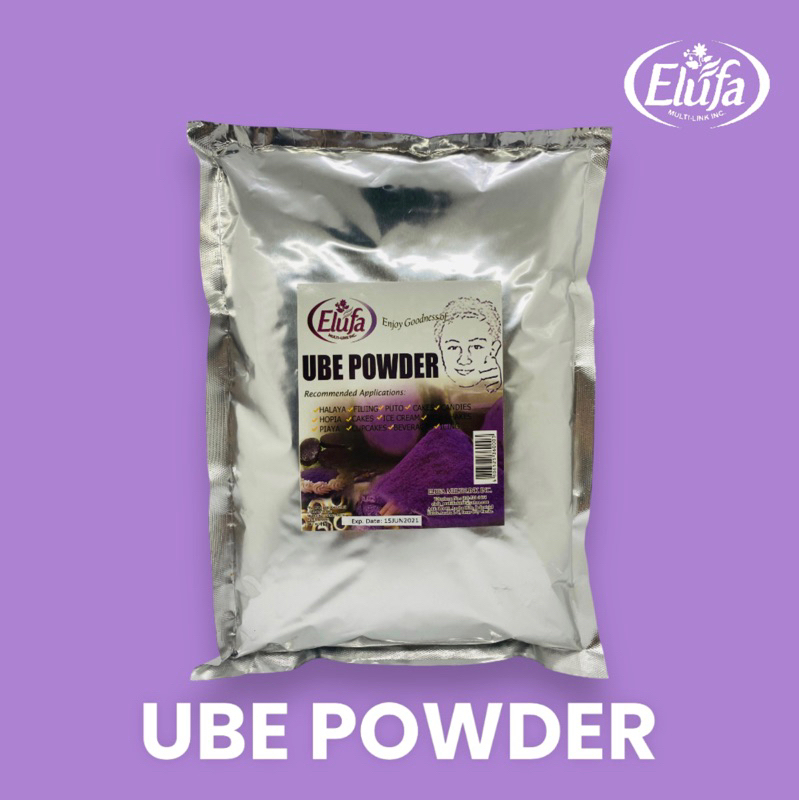 Elufa Natural Ube Powder - 1kg made with natural ube | Shopee Philippines