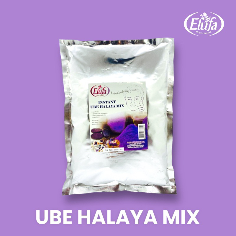 Elufa Instant Ube Halaya Mix - 1kg made with natural ube | Shopee ...