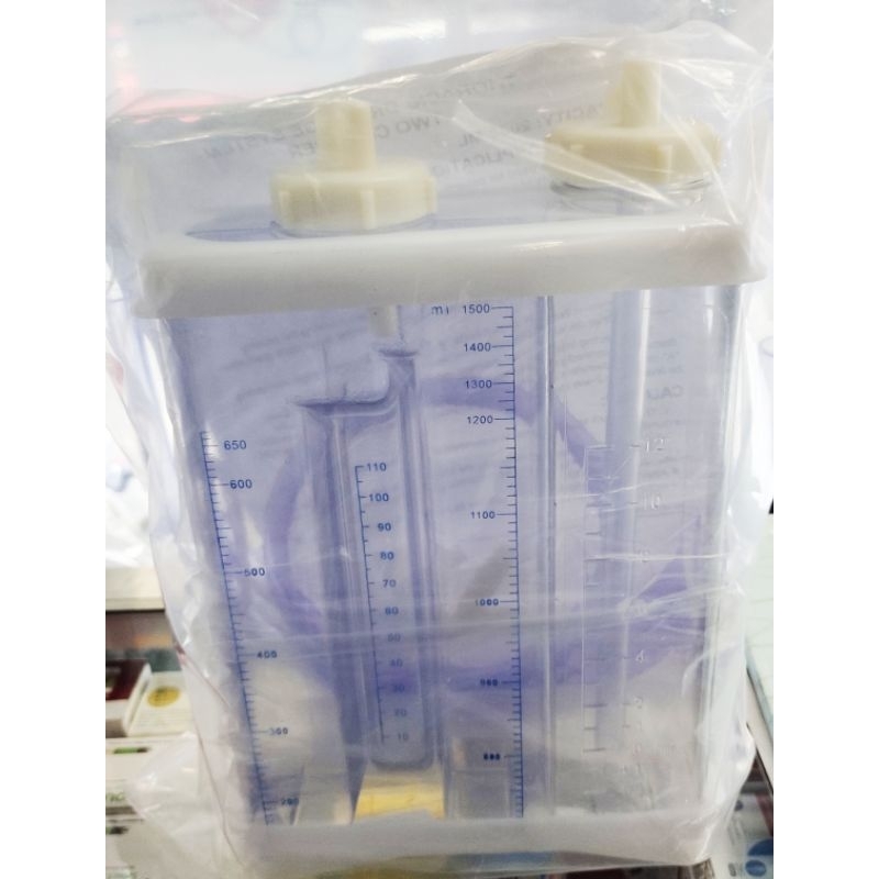 Thoracic Chest Drainage Two Chamber/Single Chamber plastic type (2000ml ...