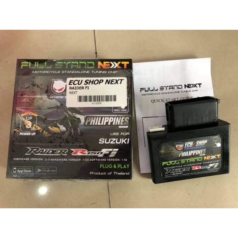 MYTHZKING | ECU SHOP FULL STAND NEXT FOR SUZUKI RAIDER R150 FI | Shopee ...