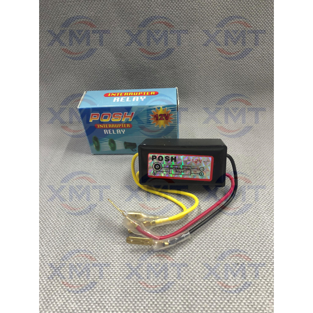 POSH Interrupter Relay for Any Unit of Motorcycle | Shopee Philippines