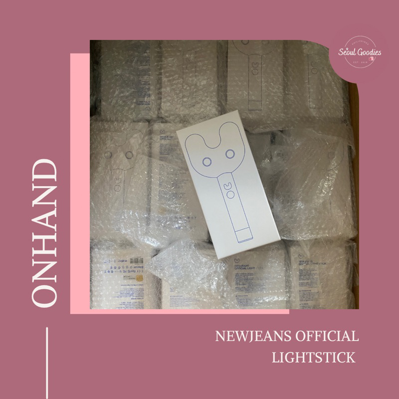 [ONHAND] NEWJEANS OFFICIAL LIGHTSTICK BINKY BONG | Shopee Philippines