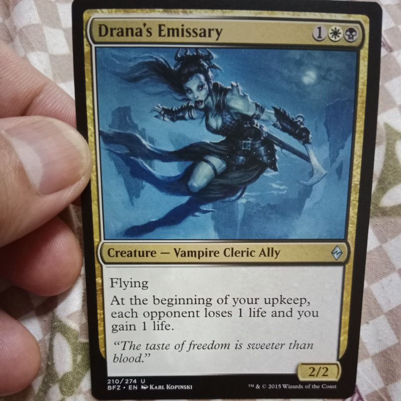 Drana's Emissary (Battle for Zendikar) | Shopee Philippines