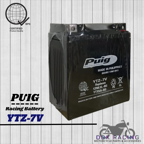 DDX racing Motorcycle SUDA/LEATTO/PUIG YTZ-7V with BPS BATTERY (AEROX ...