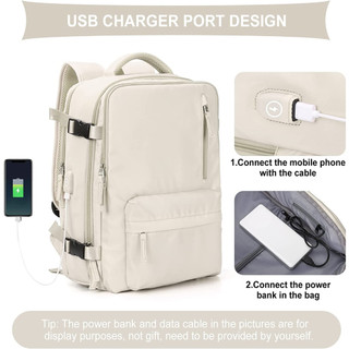 Waterproof Laptop Backpack 16 inch Multifunction Travel Backpack ...