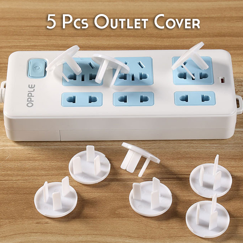 5Pcs Electric Outlet Cover Baby Safety Plug Protector | Shopee Philippines