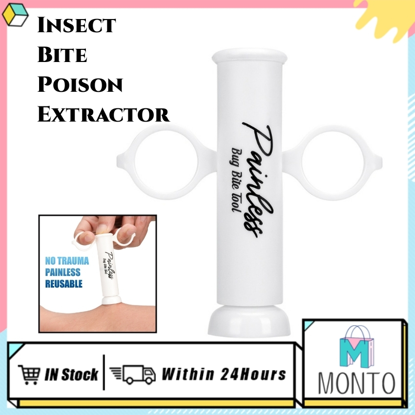 Insect Bite Poison Extractor BUG BITE THING Suction Tool Natural Insect ...
