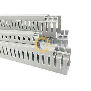 PVC Cable Tray/Duct Slotted with flame retardant 30x30mm 50x50mm PVC ...