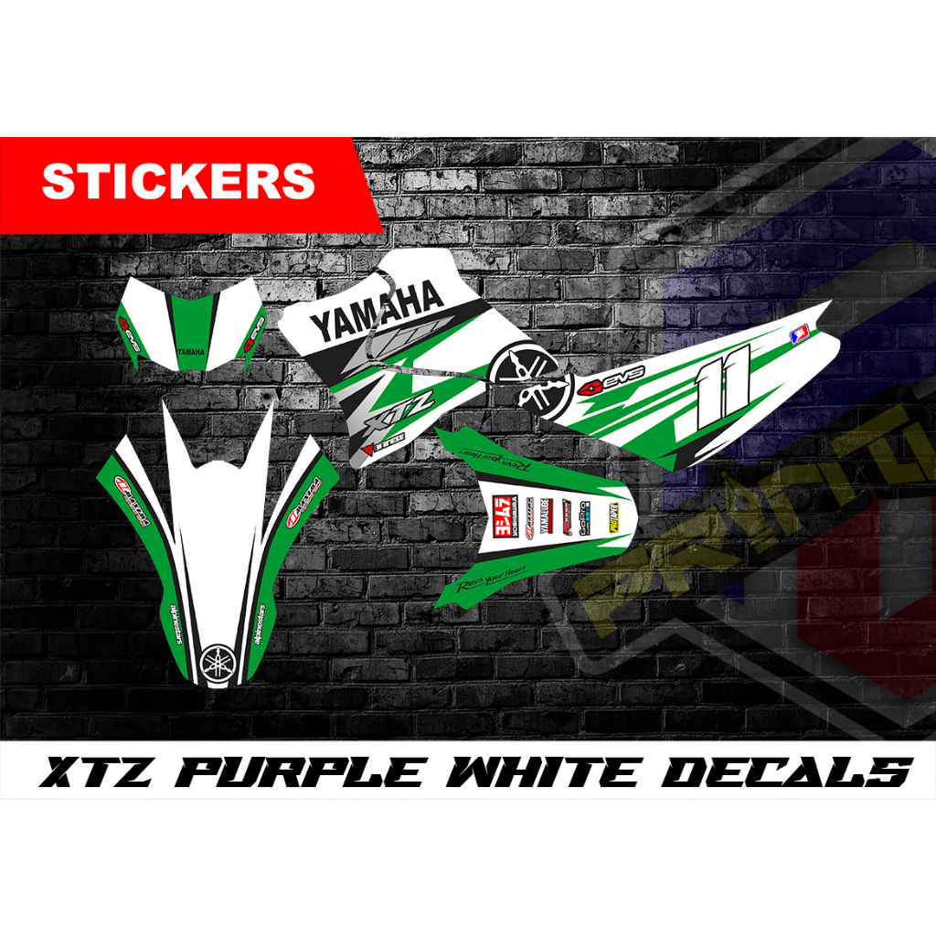 yamaha xtz sticker decals | Shopee Philippines