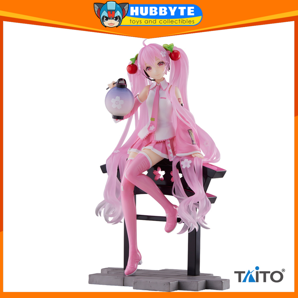 Taito - Vocaloid AMP+ Figure - Sakura Miku: Sakura Lantern Ver. | Shopee Philippines