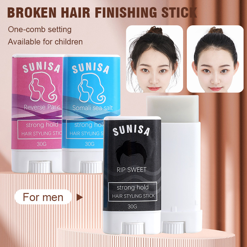 SUNISA Hair Styling Wax With Aloe Vera Extract Argan Oil & Sunflower ...