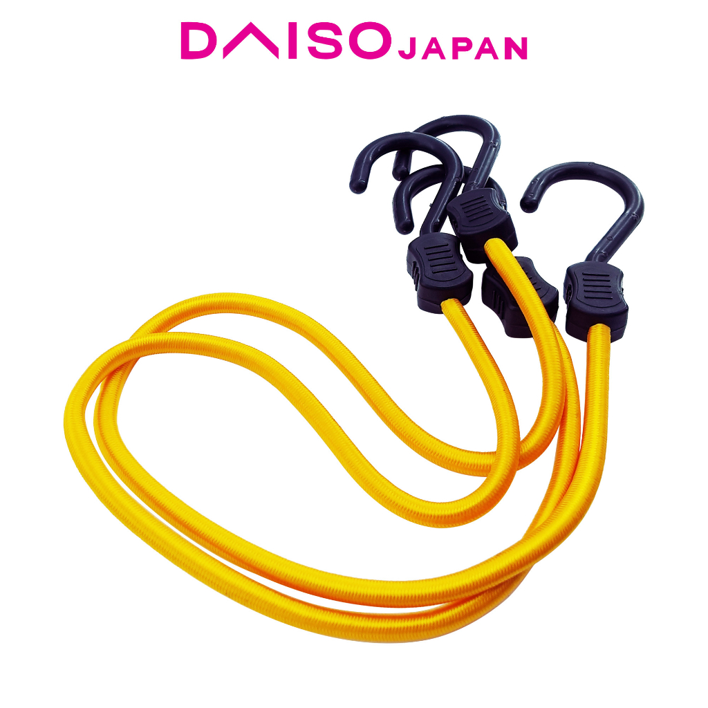 Daiso Bicycle Double Hook Rope (2 pieces) | Shopee Philippines