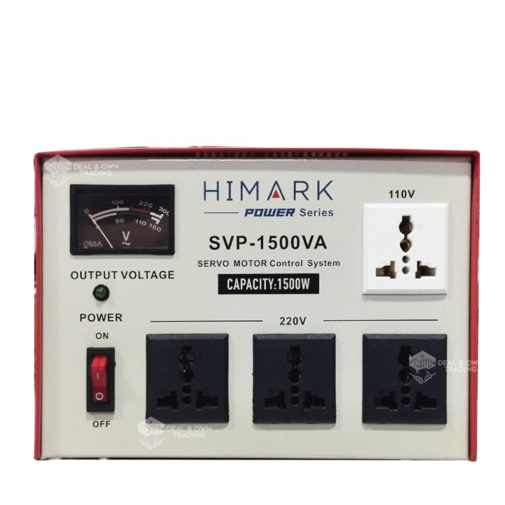 Himark SVP-1500 VA AVR Automatic Voltage Regulator 1500W | Shopee ...