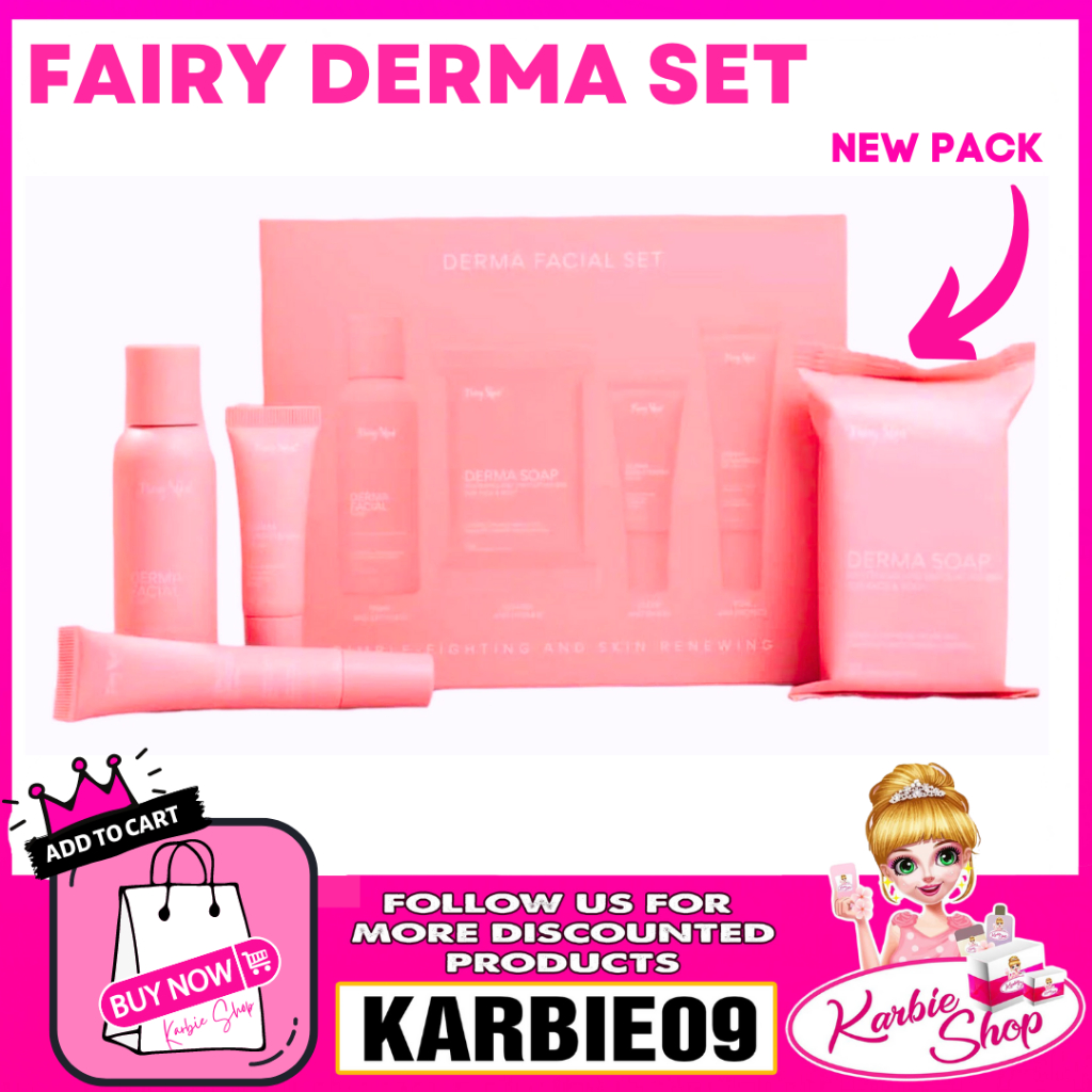 Orig Fairy Skin Derma Facial Set New Packaging Karbie Shop | Shopee ...