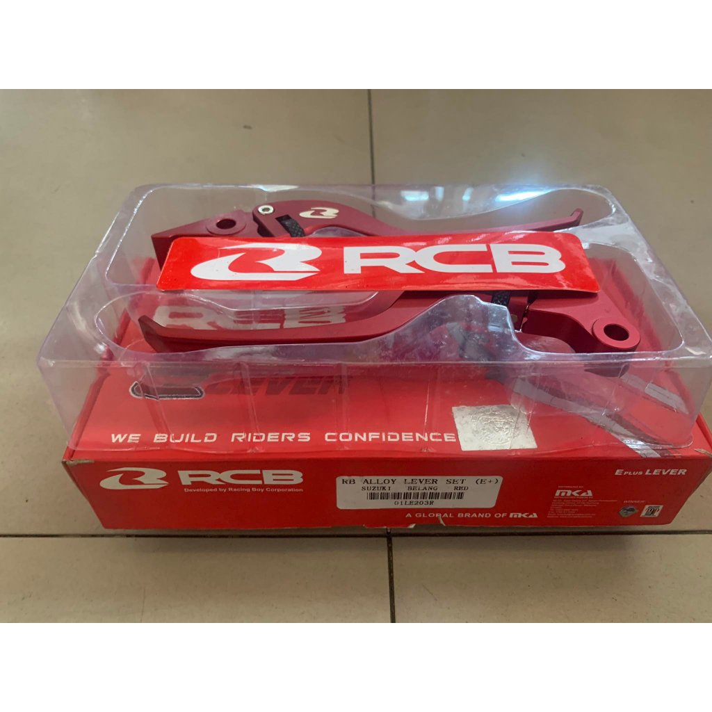RCB LEVER SET RAIDER150 (RED) | Shopee Philippines