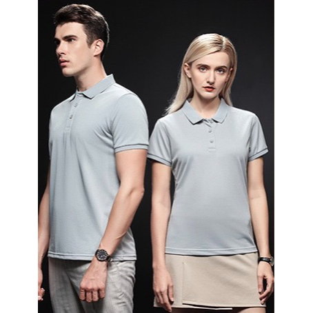 New korean trending polo shirt unisex for men and women short sleeve ...