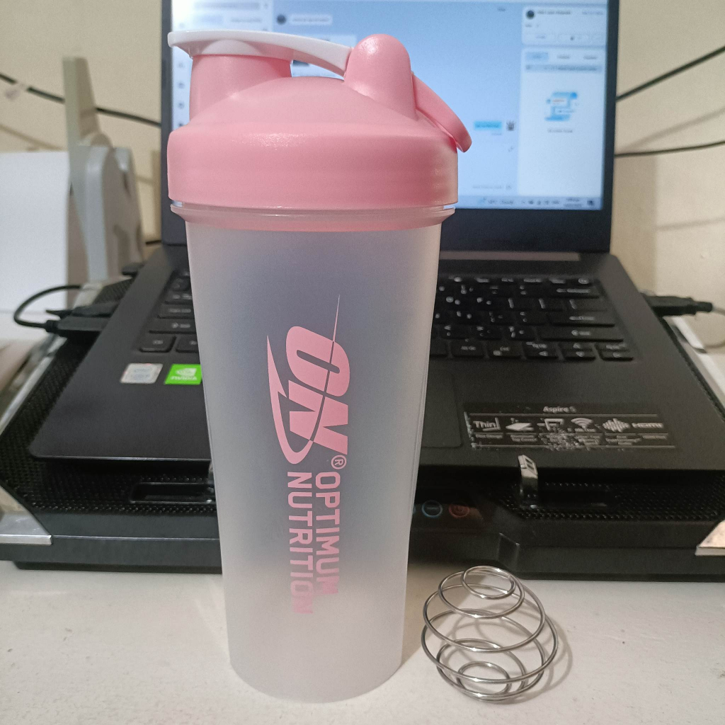 OPTIMUM NUTRITION 700ML PINK SHAKER | Shopee Philippines