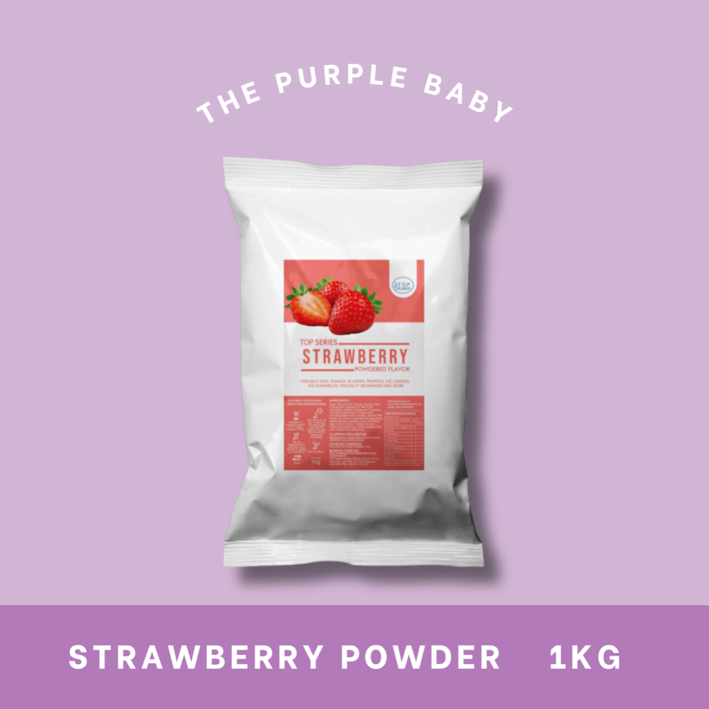 Top Creamery - Strawberry Powder 1kg | Shopee Philippines