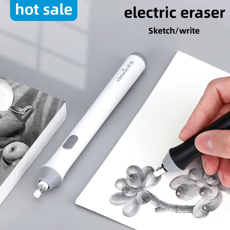Sketch Electric Eraser Art Drawing Eraser refillable Correction ...