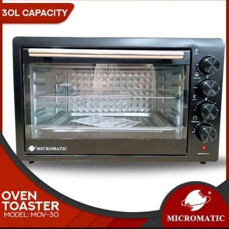 Micromatic MOV-30 Oven Toaster 60mins Timer 60 to 250 Celsius ...