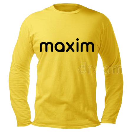 Maxim Longsleeve delivery rider uniform shirt | Shopee Philippines