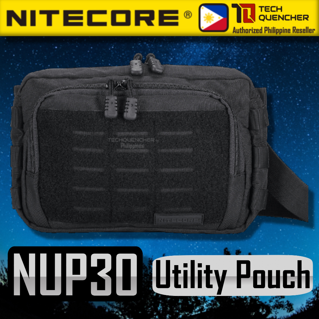 Nitecore NUP30 Utility Pouch - Cross Body Bag - Molle System - 600D ...