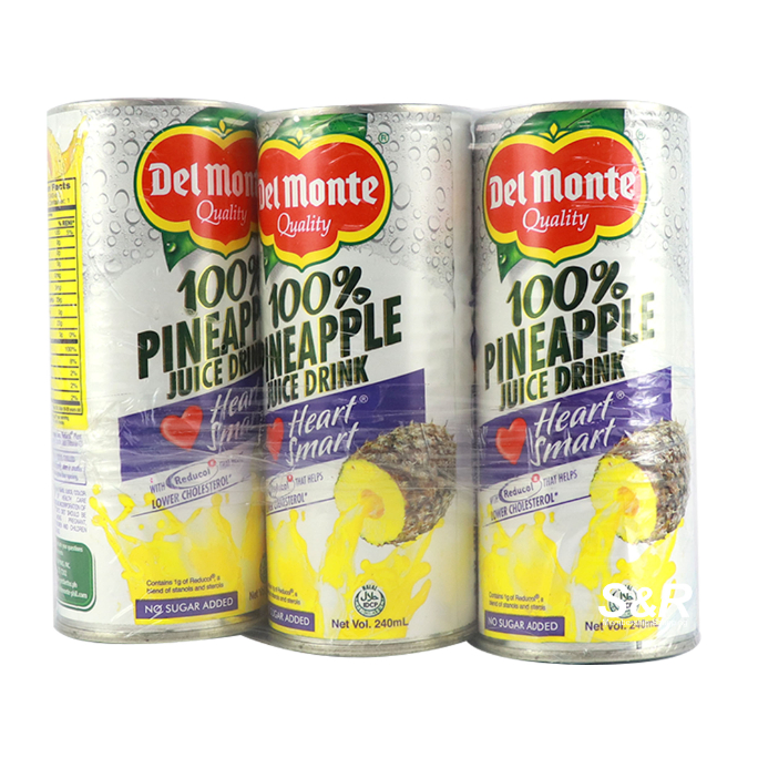 Del Monte 100% Pineapple Juice Drink 6 cans | Shopee Philippines