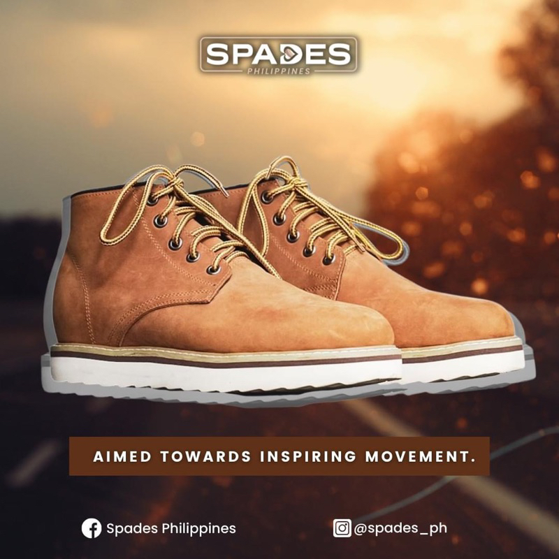 Lowcut Boots by Spades PH | Shopee Philippines
