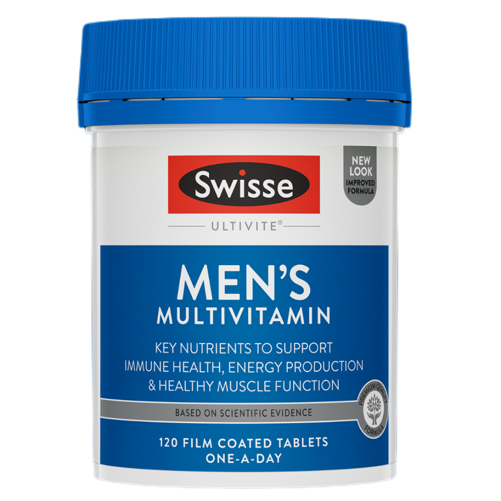 Swisse Ultiboost Energy Combo ( Swisse Ultiboost Men's Vitality 120 Tablets + Swisse Ultivite ...