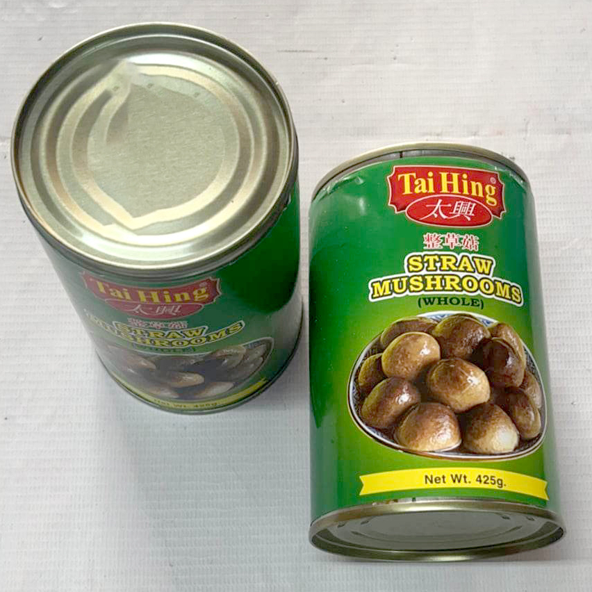 Tai Hing Straw Mushrooms (Canned WHOLE Mushroom) - 425 g | Shopee ...