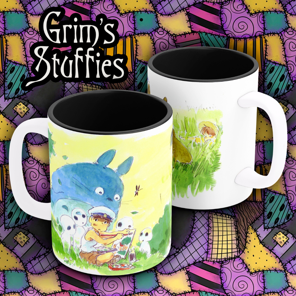 My Neighbor Totoro Mug + Coffee Mug, Studio Ghibli t10 | Shopee Philippines