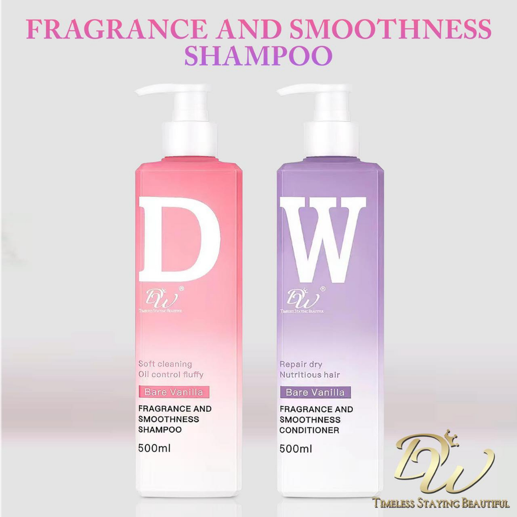 ( 2 IN 1 ) DW Bare Vanilla FRAGRANCE AND SMOOTHNESS SHAMPOO/CONDITIONER 500ML | Shopee Philippines