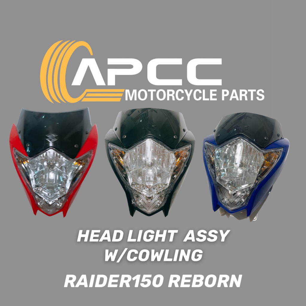 RAIDER 150 NEW HEADLIGHT ASSY COD | Shopee Philippines