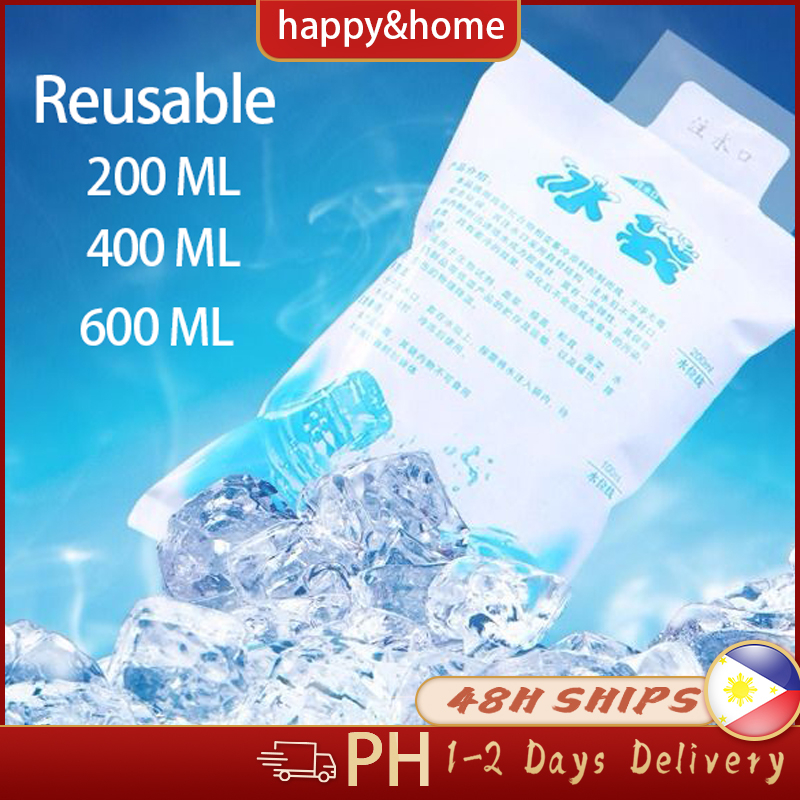 COD Reusable Gel Ice Bag Insulated Dry Cold Ice Pack Massage Gel Cooler ...