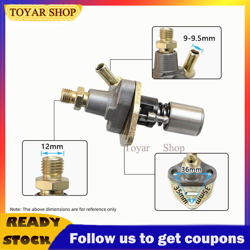 Fuel Injection Pump Assy 186F for aircooled diesel engine | Shopee ...
